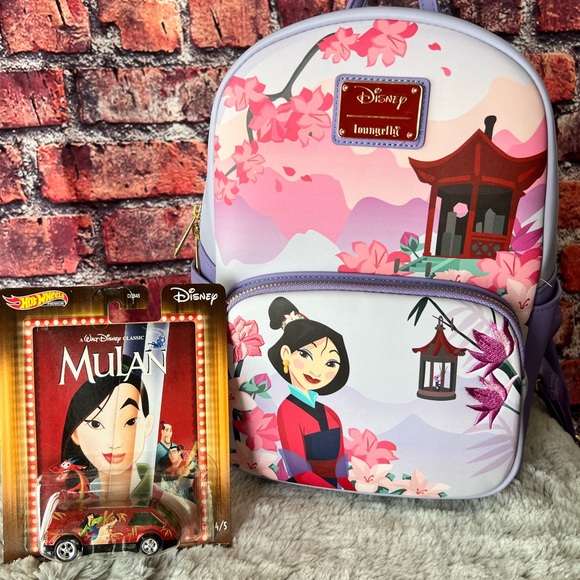 Loungefly | Bags | Loungefly Mulan Cherry Blossom Backpack | Poshmark